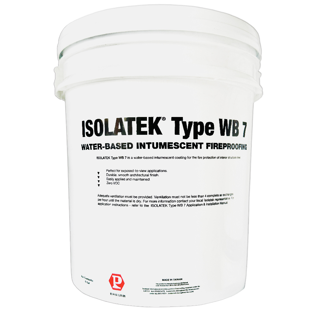 防火漆Isolatek wb7 防火時效漆1-2小時(鋼構用) | 好唰唰塗料居家生活購物網